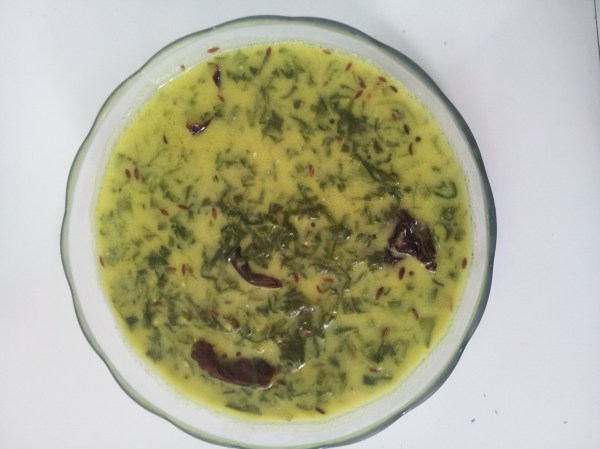 Dahi Palak | My Cooking Diaries "CooklikeCecilia.com"